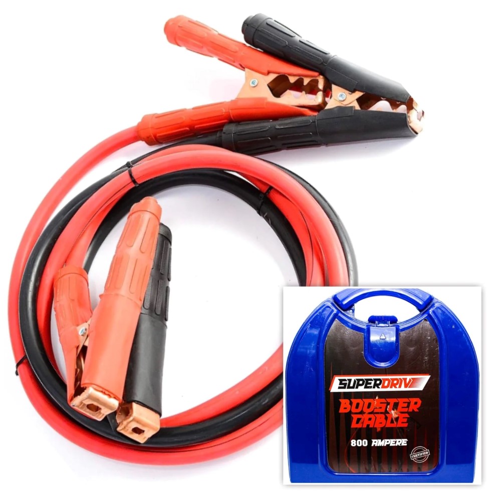 SUPER DRIVE BOOSTER-CABLE 800A Battery Cable for Connecting Batteries ...